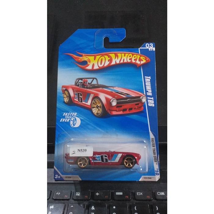 Jual HW HOT WHEELS FTE FAST THAN EVER TRIUMPH TR6 MERAH | Shopee Indonesia