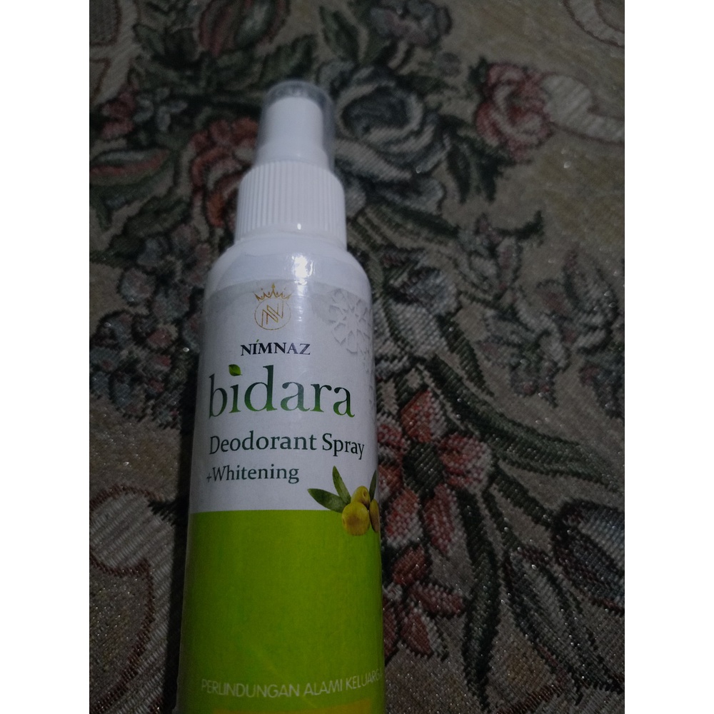 Jual DEODORANT SPRAY HERBAL NIMNAZ (100 ML) / PENGHILANG BAU BADAN ...