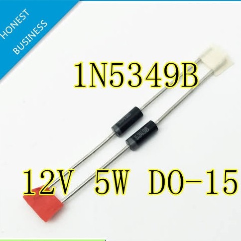 Jual 5 Buah 5Pcs 1N5349B IN5349B Zener ZD Diode 12V 5W Dioda 12 Volt 5 ...