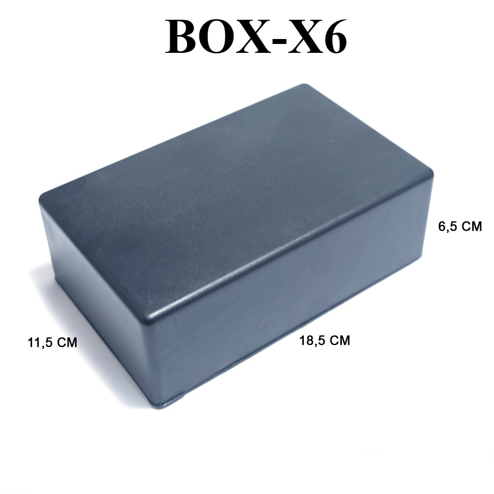 Jual BOX PROJECT X6 HITAM POLOS MULTI FUNGSI BOX KOTAK KX6 | Shopee ...