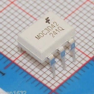 Jual 5 Buah 5Pcs MOC3042 MOC 3042 Zero Cross Optoisolators Triac IC Dip ...