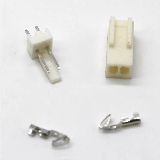 Jual 10 Set 10Set Molex 2p molek 2.54mm 2,54mm 2510 White Housing Konektor pcb 2 pin | Shopee ...