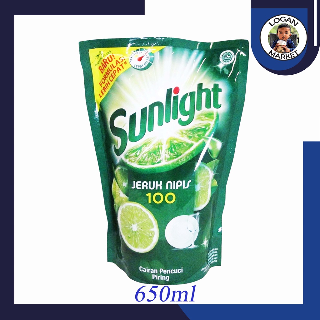 Jual Sunlight 650 ml 650ml (ex Sunlight Jeruk Nipis 755ml) | Shopee Indonesia