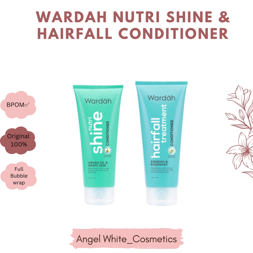 Jual WARDAH CONDITIONER HAIRFALL & NUTRISHINE | Shopee Indonesia