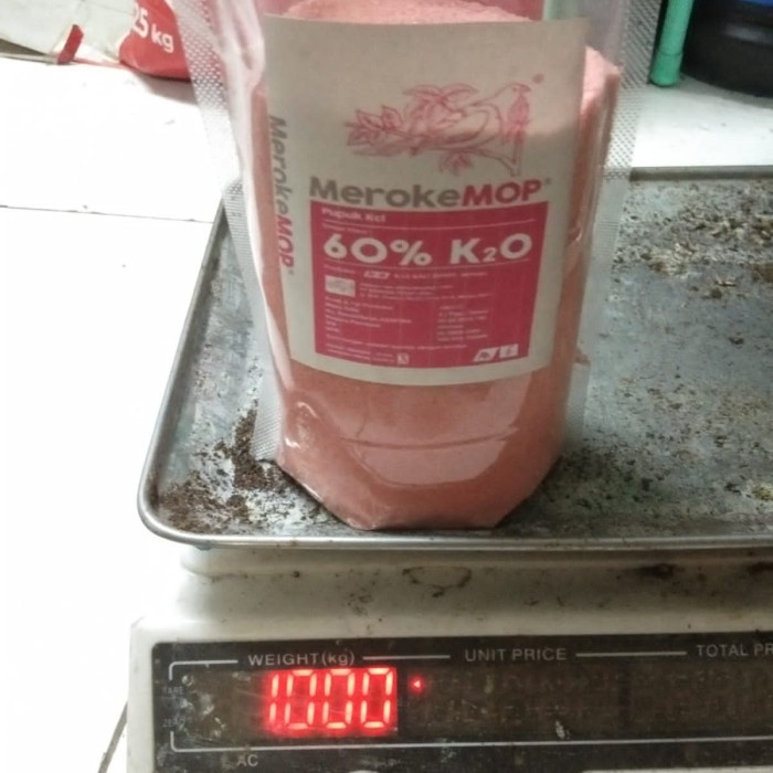 Jual Pupuk Meroke MOP KCL, kemasan repack 1 kg ORIGINAL dari Pabrik ...