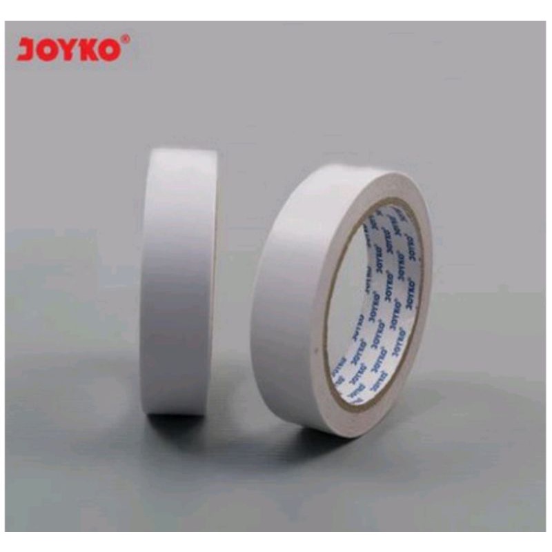 Jual DOUBLE TAPE JOYKO 1 INC 24MM X 15 YARD HARGA PER 1PCS | Shopee ...