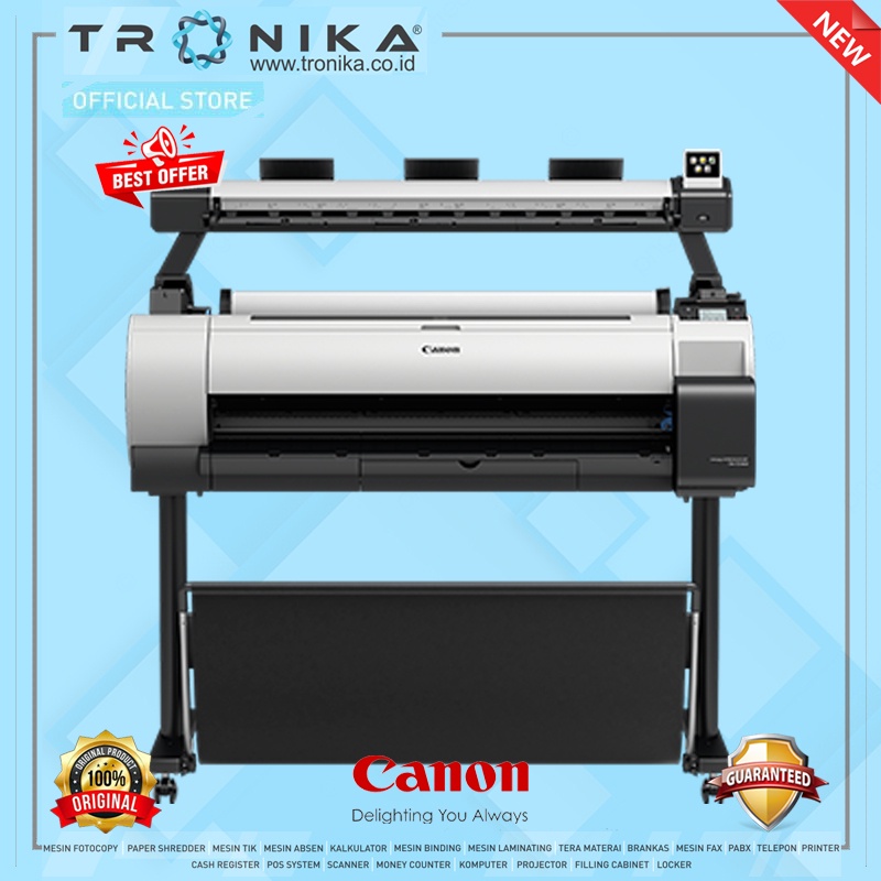 Jual MESIN PLOTTER | CANON TA-5300 | ORIGINAL | GARANSI RESMI | Shopee ...