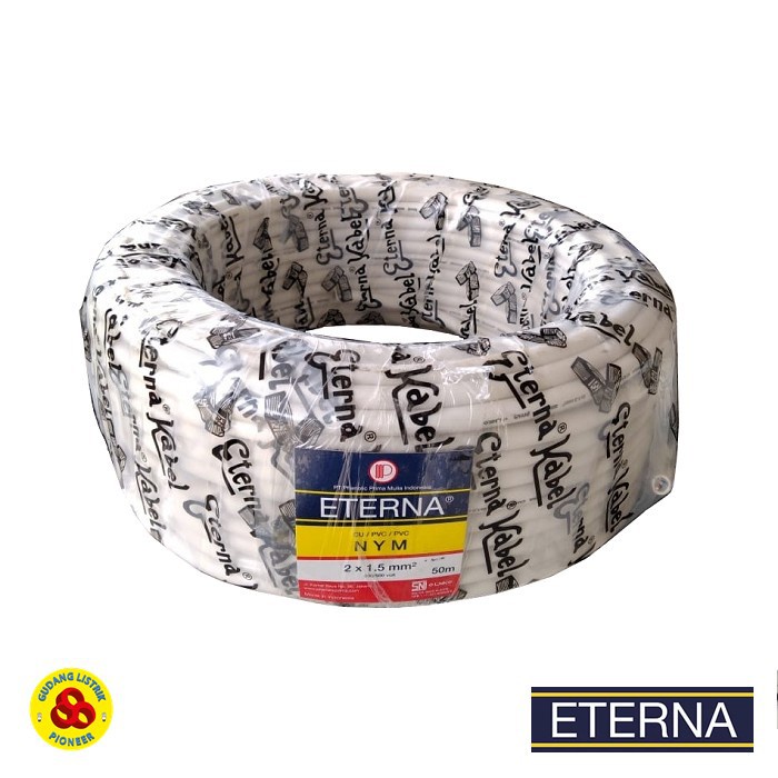 Jual ETERNA Kabel NYM 2x2,5 per meter | Shopee Indonesia
