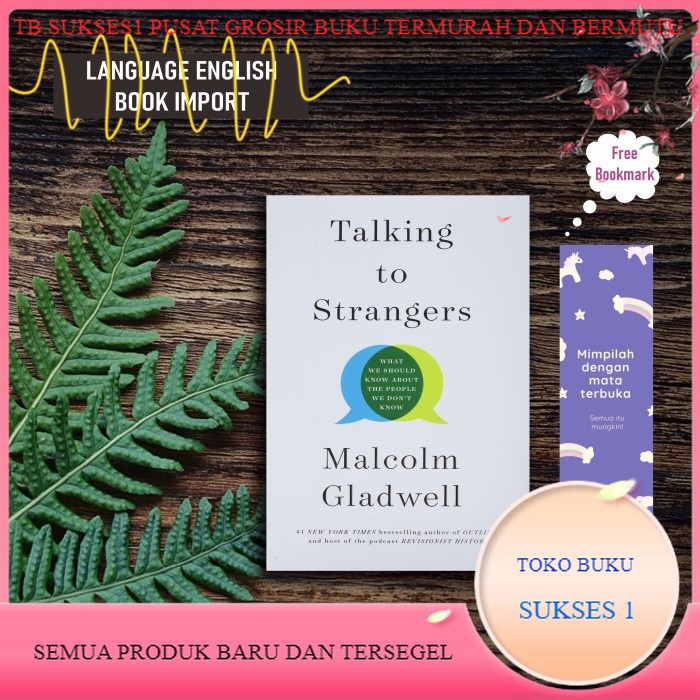Jual Buku Talking to Strangers by Malcolm Gladwell (english) | Shopee ...