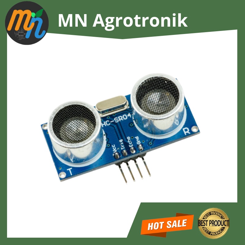 Jual HC-SR04 ULTRASONIC DISTANCE MEASURING TRANSDUCER SENSOR 3.3V 5V ...