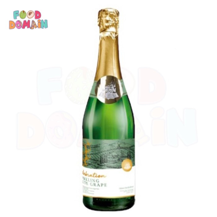 Jual Star Village Sparkling White Grape Drink Non Alcohol - 750ml - Halal | Shopee Indonesia