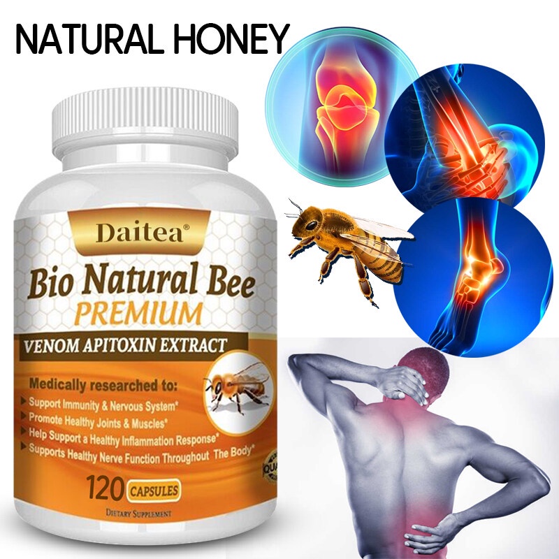 Jual Sendi Pelindung Anti-Inflamasi - Bio Natural Bee Capsules - Pereda Nyeri Anti-Inflamasi ...