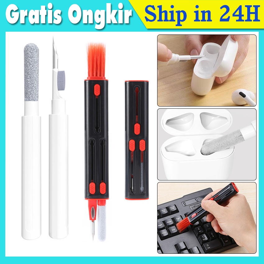 Jual Multi cleaning pen 3in1 pembersih headset pembersih aksesoris ...