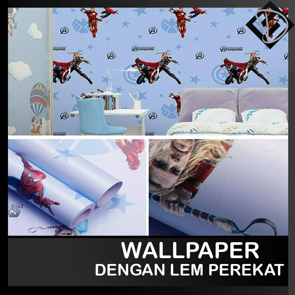 Jual Wallpaper dinding kamar tidur stiker dinding kamar tidur sticker dinding wallpaper walpaper ...