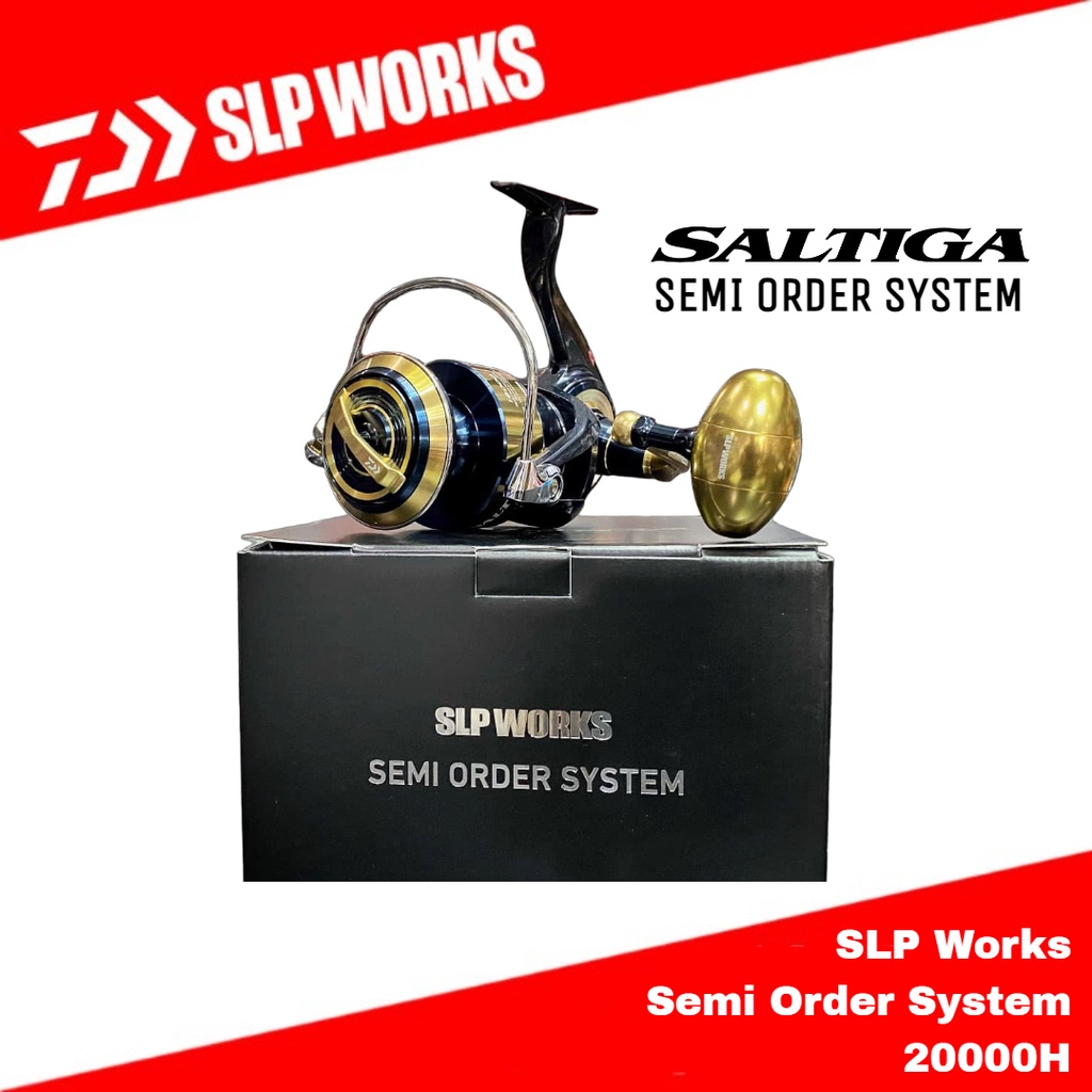 Jual Daiwa Spinning Reel Saltiga SLP Works Semi Order System 20000H | Shopee Indonesia