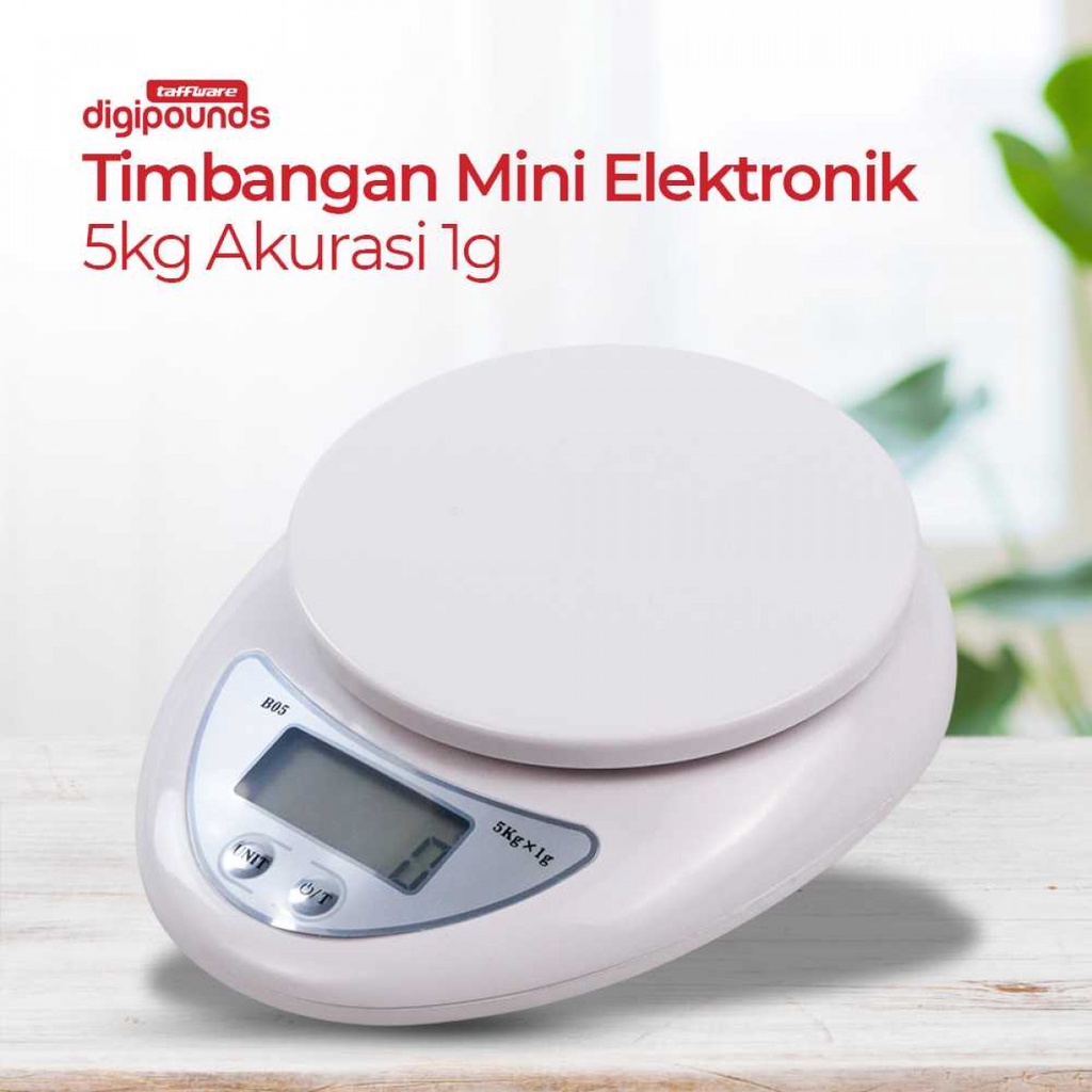 Jual Digipounds Timbangan Mini Electronic 5Kg 1G | Shopee Indonesia