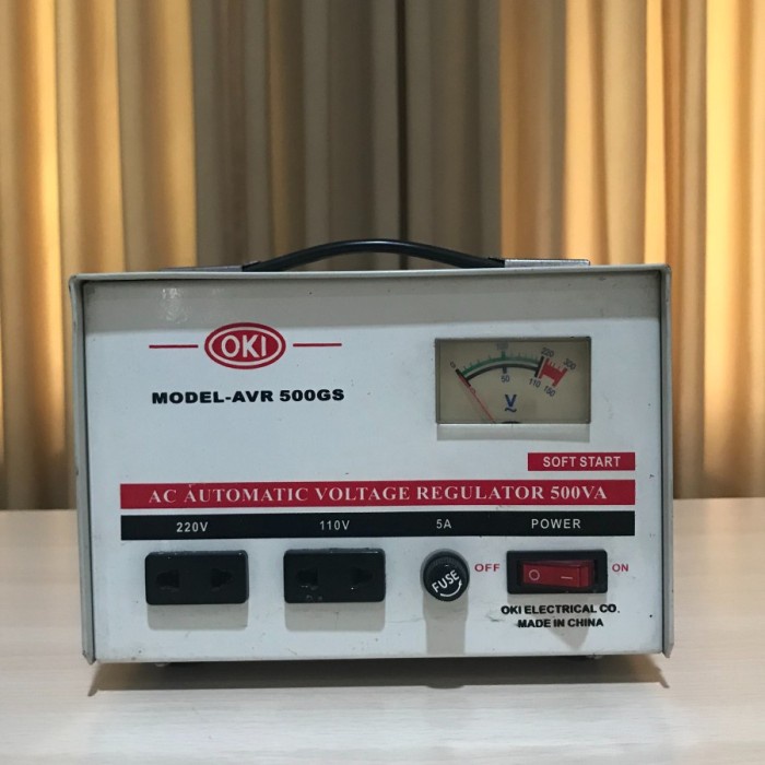 Jual PART2 STABILIZER AUTOMATIC VOLTAGE REGULATOR 500 VA OKI AVR-500 ...