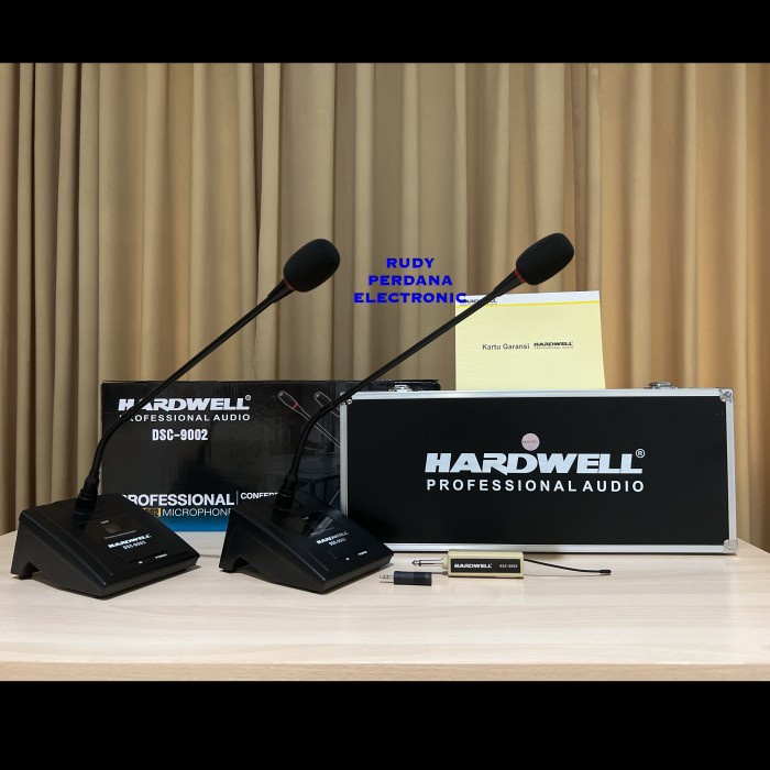 Jual PART2 MICROPHONE WIRELESS CONFERENCE MIC MIK DESKTOP MEJA HARDWELL ...
