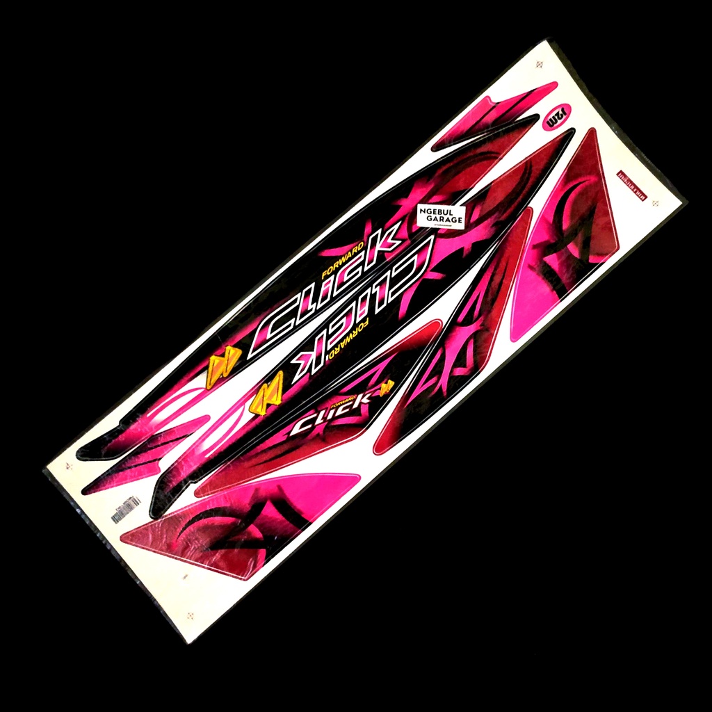 Jual Stiker Mio Sporty Smile Click Variasi Striping UNGU HITAM KUNING ...