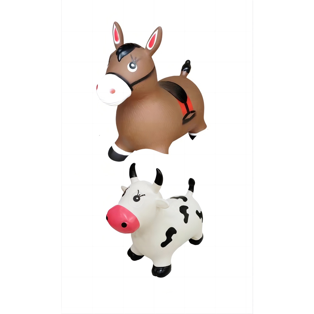 Jual MAINAN KUDA SAPI KARET ANIMAL JUMPING PHYTONA SNI MUSIK LAMPU ...