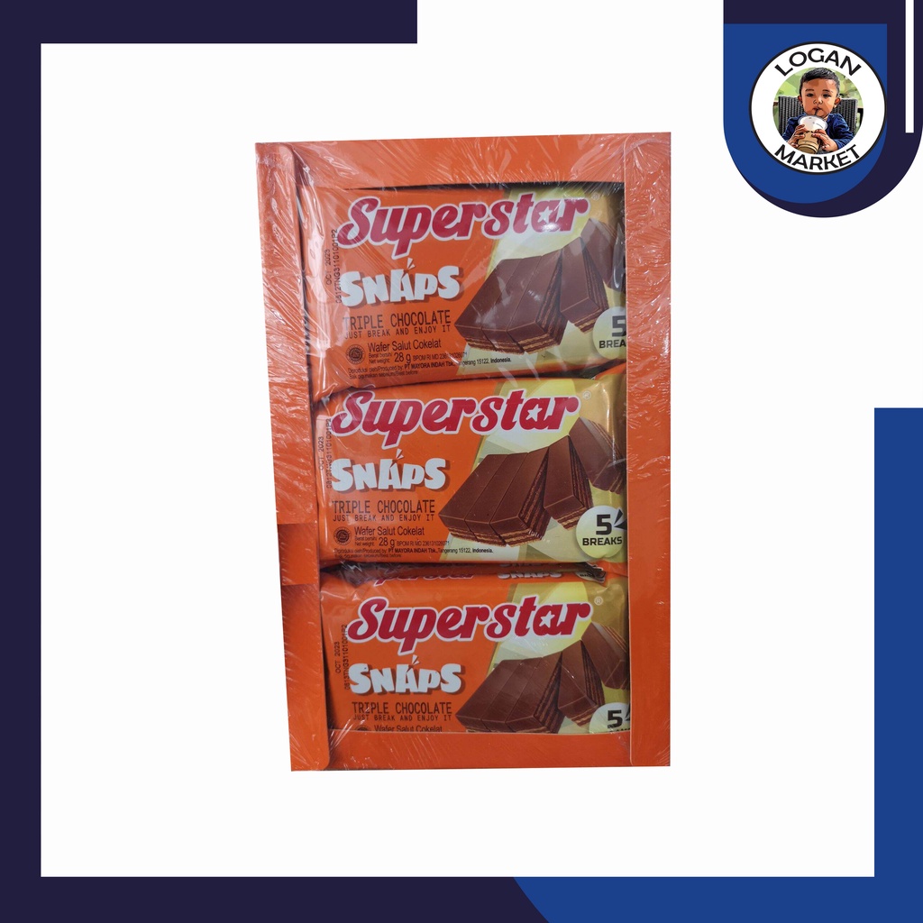 Jual Superstar Wafer Snaps Snap Box Isi 12Pcs 12 Pcs | Shopee Indonesia