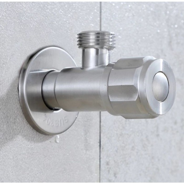 Jual Stop Kran Single Stainless | Shopee Indonesia