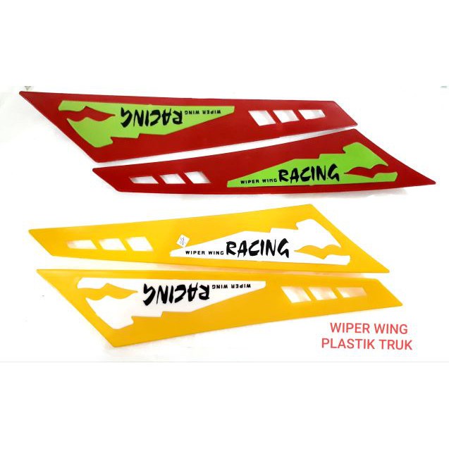 Jual 1 Pasang Wiper Wing Aksesoris Truk Mobil / Wiper Wing Truck Mobil ...