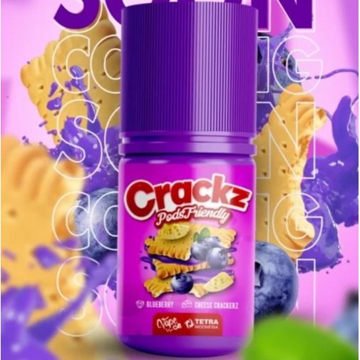 Jual Liquid Crackz V6 Blueberry Cheese Crackerz Pods Friendly 30ML | Shopee Indonesia