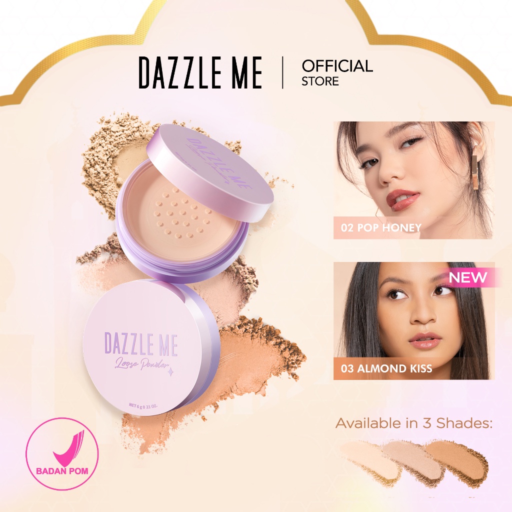 Jual [NEW SHADES] DAZZLE ME ALWAYS SETTING LOOSE POWDER BPOM | SUPER ...