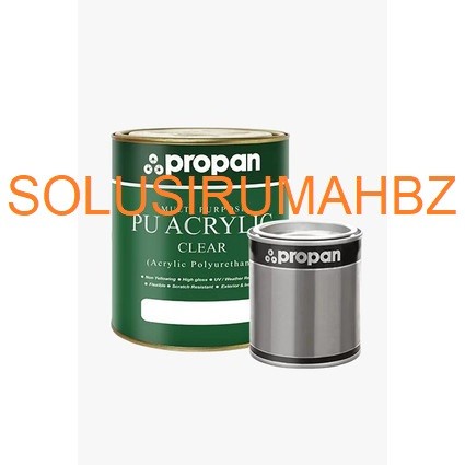 Jual CAT PU PROPAN POLYURETHANT 5 LITER SET 4l - 5L GALON WOOD ...