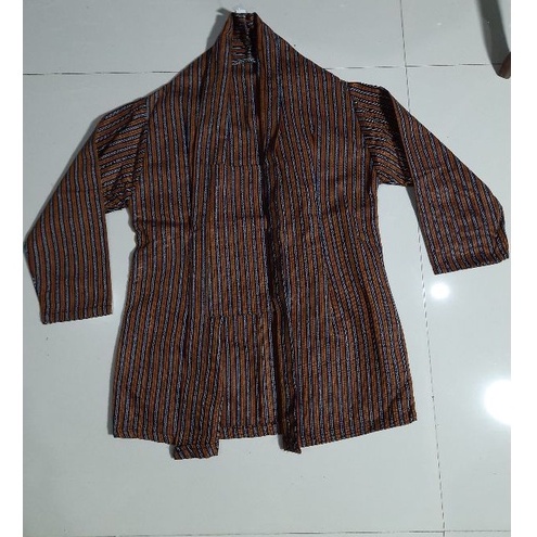 Jual Lurik Atasan Kebaya Kutubaru Lurik Tenun Anak | Shopee Indonesia