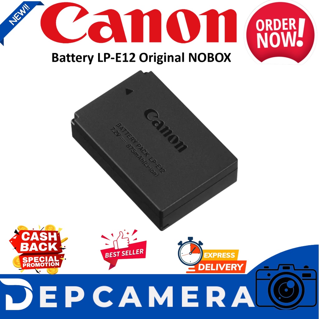 Jual Canon Battery LP-E12 Original NOBOX | Shopee Indonesia