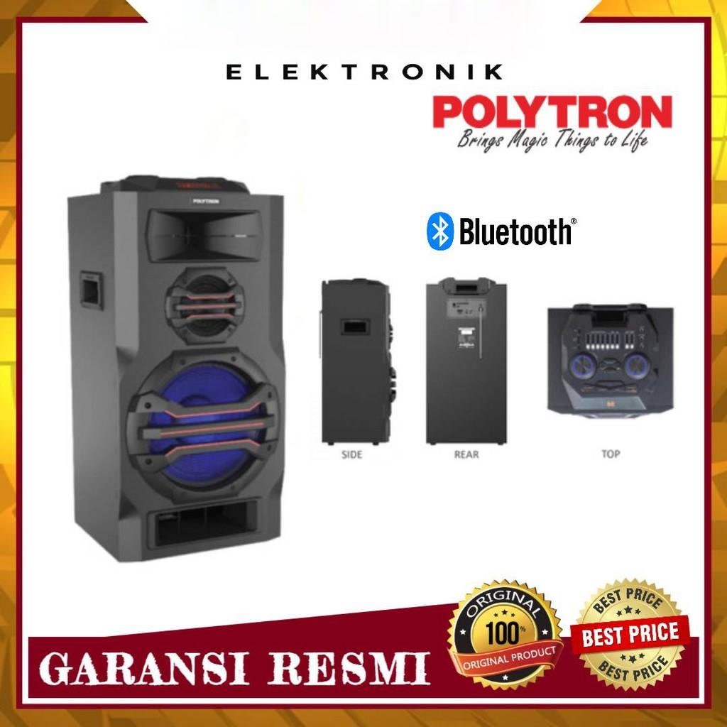 Jual SPEAKER AKTIF POLYTRON PAS12SA15 PORTABLE SPEAKER PAS 12SA15 BLUETOOTH TOP PRODUK | Shopee ...