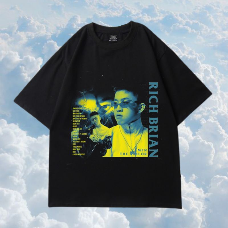 Jual T-SHIRT RICH BRIAN RAP INDO - KAOS BAJU HIP HOP 88 RISING TERLARIS ...