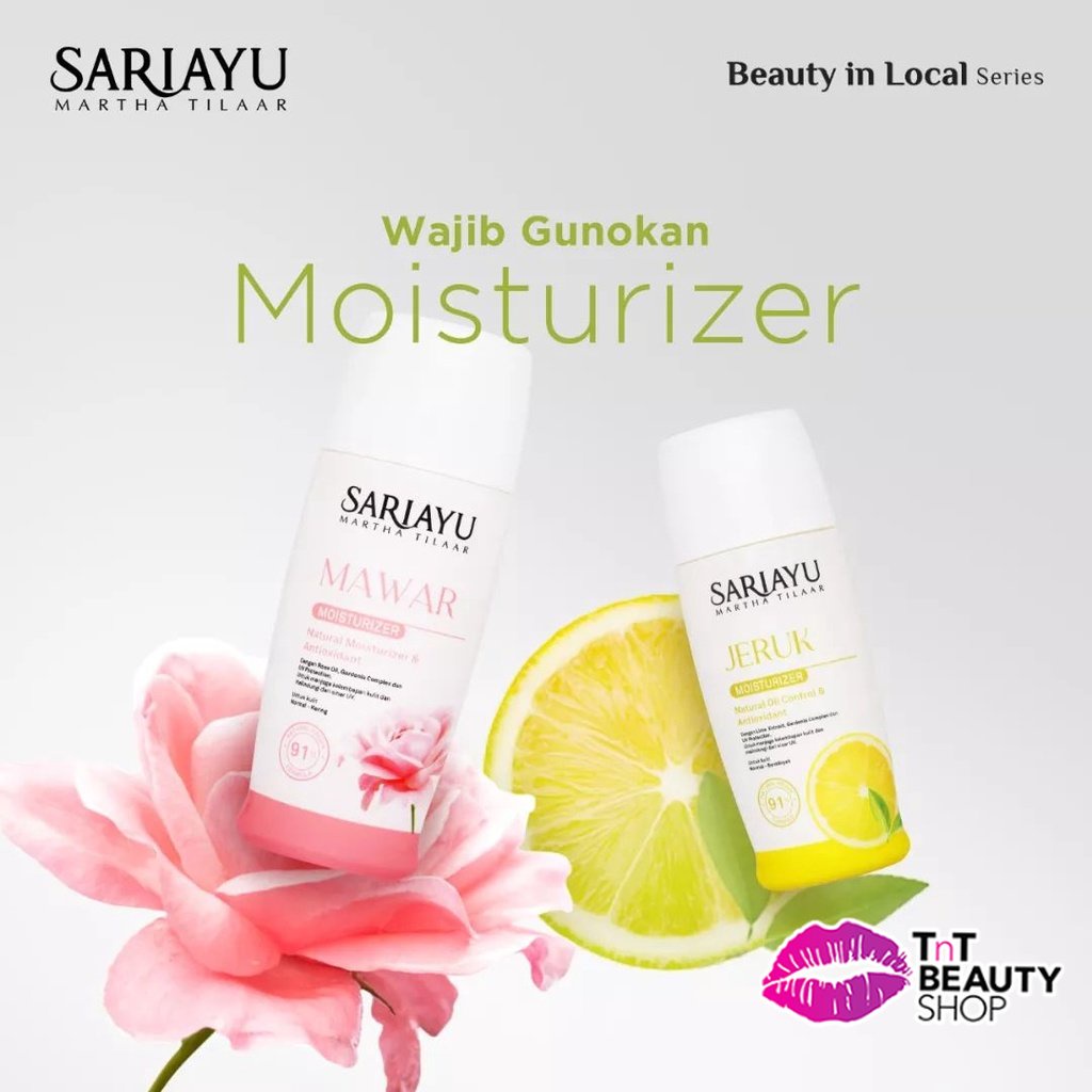 Jual Sariayu Moisturizer 35ml - Jeruk - Mawar | Sari Ayu - TnT Beauty ...