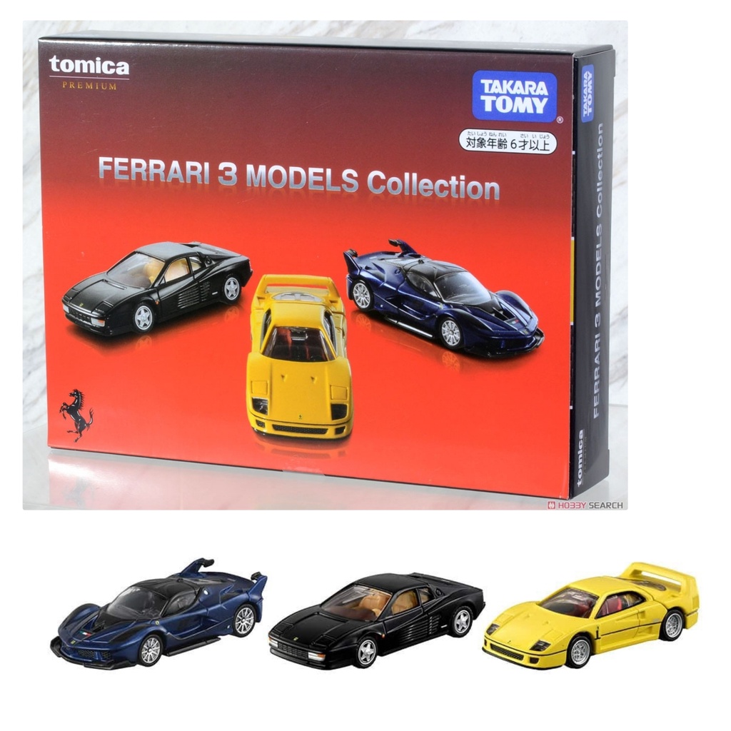 Jual Tomica Premium Ferrari 3 Models Collection | Shopee Indonesia