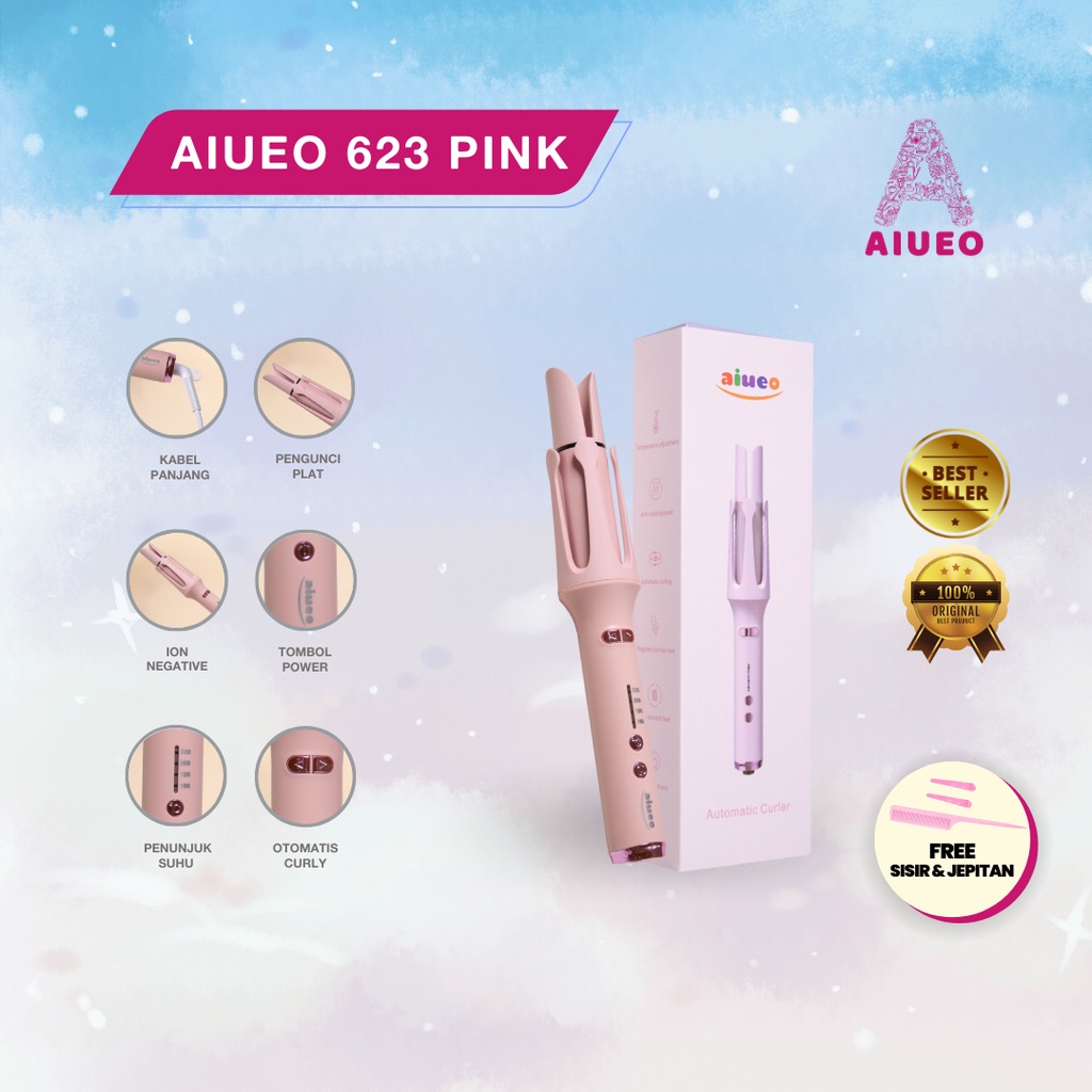 Jual Catokan AIUEO Diana - 623 Curly Otomastis Plat Keramik | Alat ...