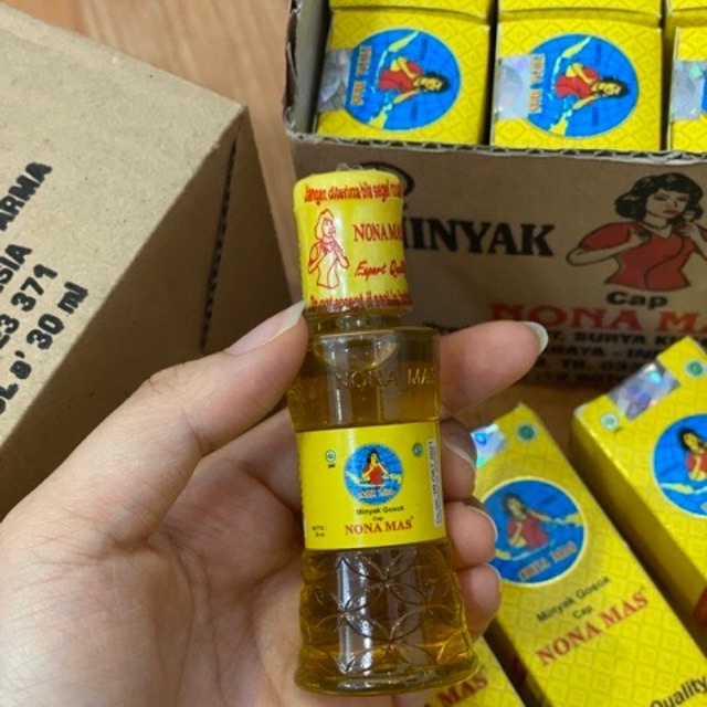 Jual Minyak Obat Gosok Cap Nona Mas 35 ml Original | Shopee Indonesia
