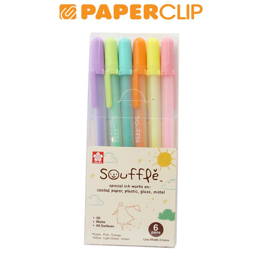 Jual BALLPOINT SAKURA SOUFFLE PGB-6S SET 6 | Shopee Indonesia