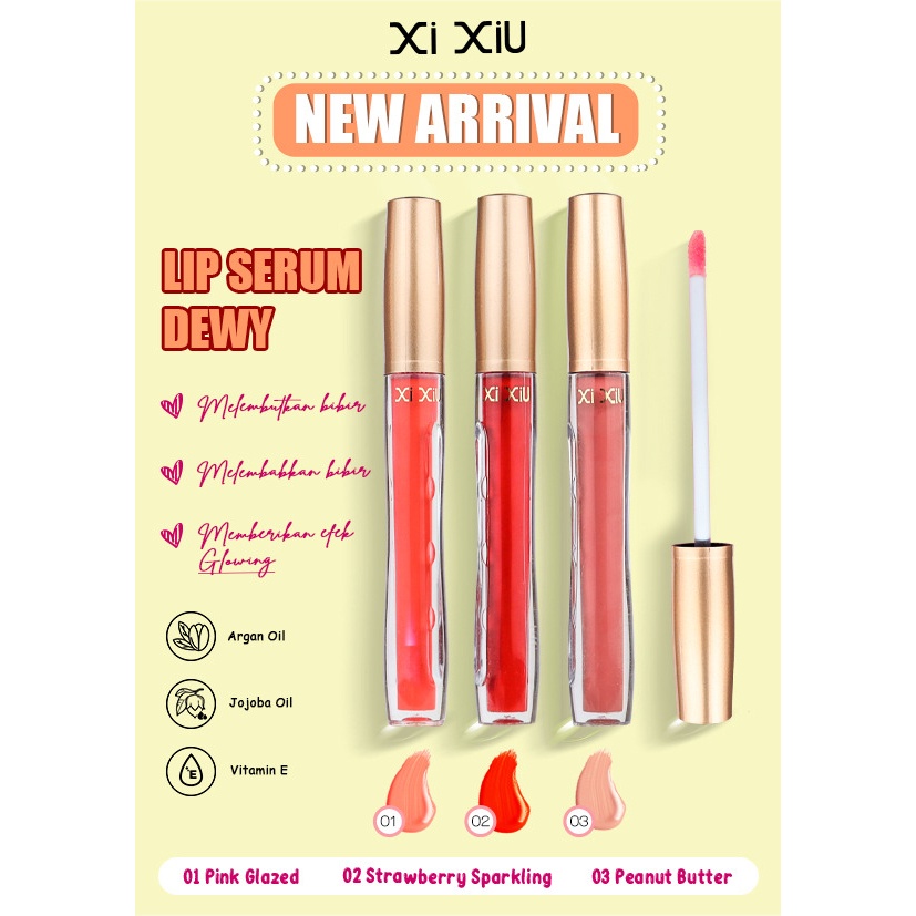 Jual XI XIU LIP SERUM DEWY BUILDABLE COLOR XIXIU | Shopee Indonesia