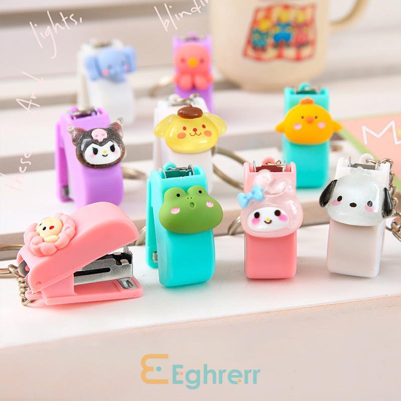 Jual EG-Stapler Mini Portable Motif Kartun Lucu Staples Bentuk Sanrio ...