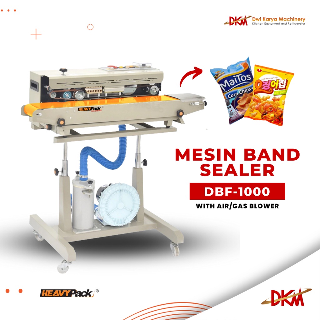 Jual Heavy pack Mesin Band Sealer PH Pengemas Produk Kering Dengan Gas ...