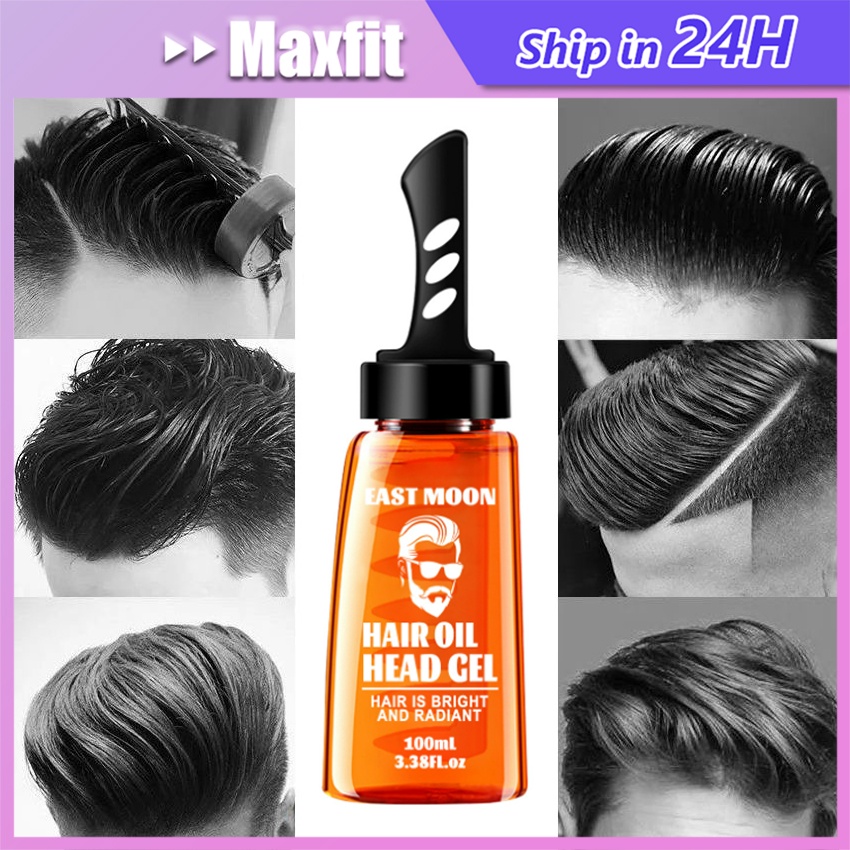 Jual 260Ml Gel Rambut Sisir Minyak Rambut Hair Stayling Pria Minyak ...