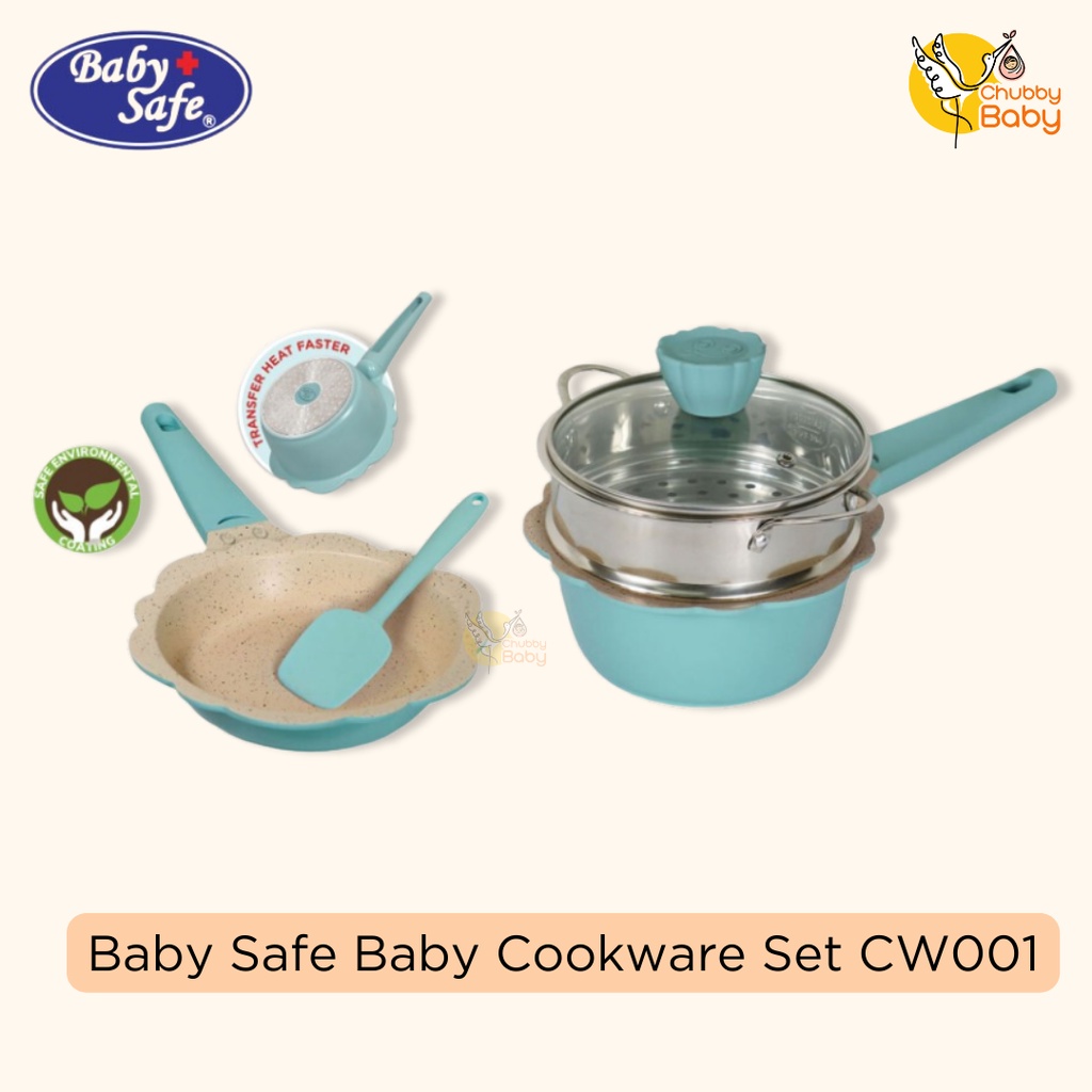 Jual Baby Safe Baby Cookware Set CW001 | Peralatan Panci Masak Anak ...