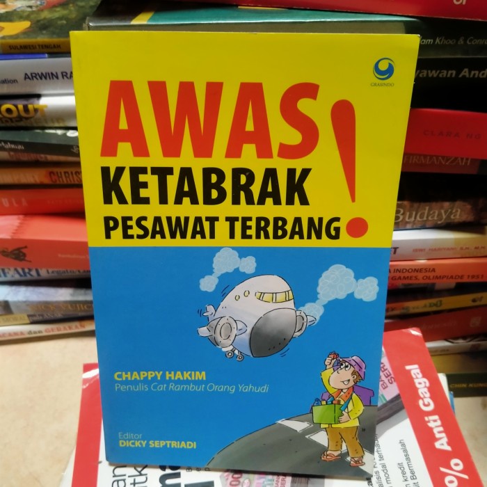 Jual ORI AWAS KETABRAK PESAWAT TERBANG CHAPPI HAKIM | Shopee Indonesia