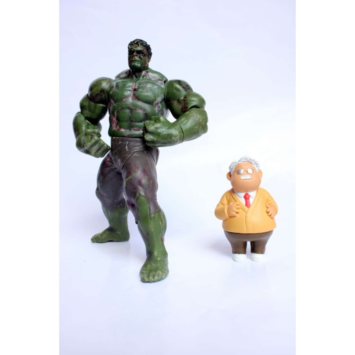 Jual Figure Miniature Hasbro Marvel Comics - Hulk - Loose Full ...