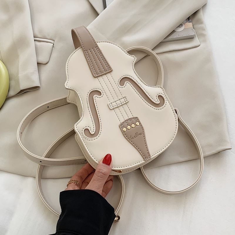 Jual Retro Violin Bag New Fashion Network Popular Art Small Backpack ...