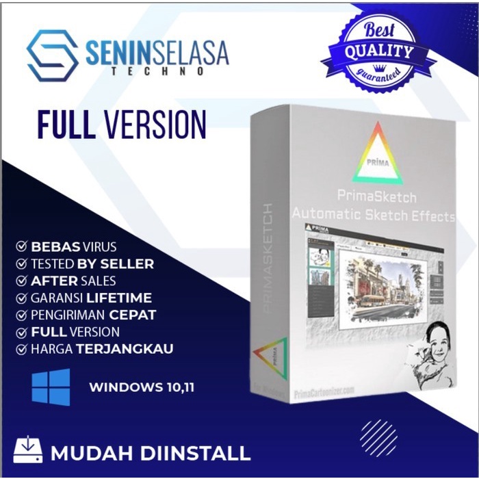 Jual Software Sketsa Dan Menggambar: Prima Sketch 101 [WIN] | Shopee ...