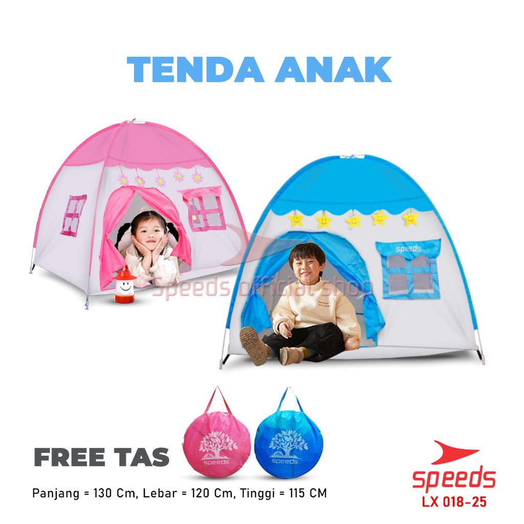 Jual SPEEDS Tenda Anak Model Rumah Tenda Anak Bermain Kids Camping ...