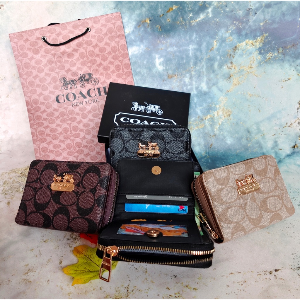 Jual DOMPET LIPAT MAGNET WANITA PREMIUM COCO / DOMPET MINI Kartu Import ...
